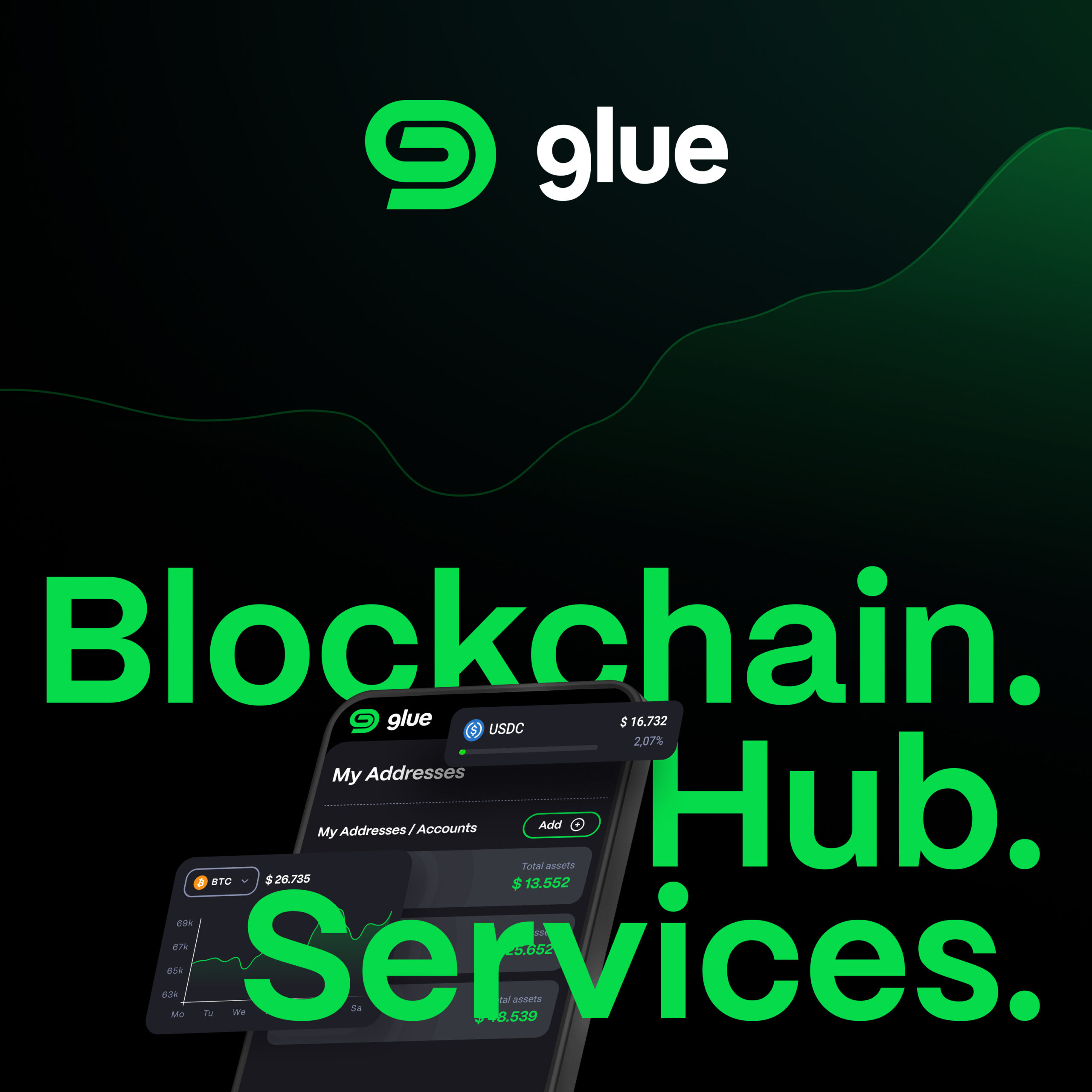 Glue Network | Blockchain. Hub. Services.